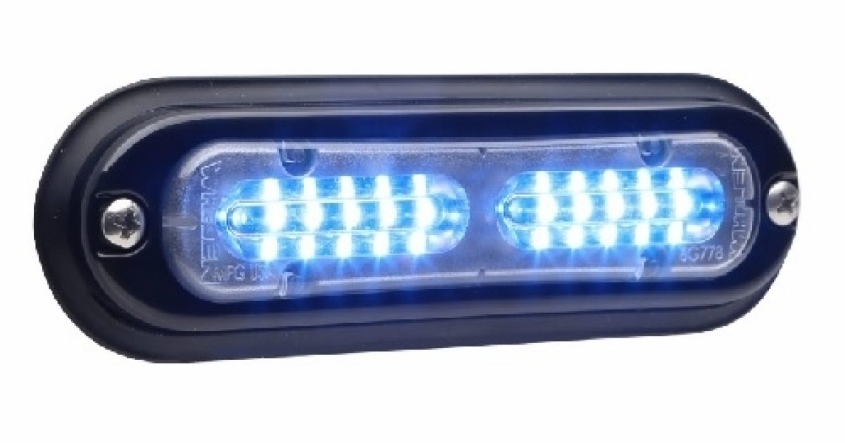 Whelen TL-ION Super-LED Blue/Clear SAE 12V | Ferno Norden Norge